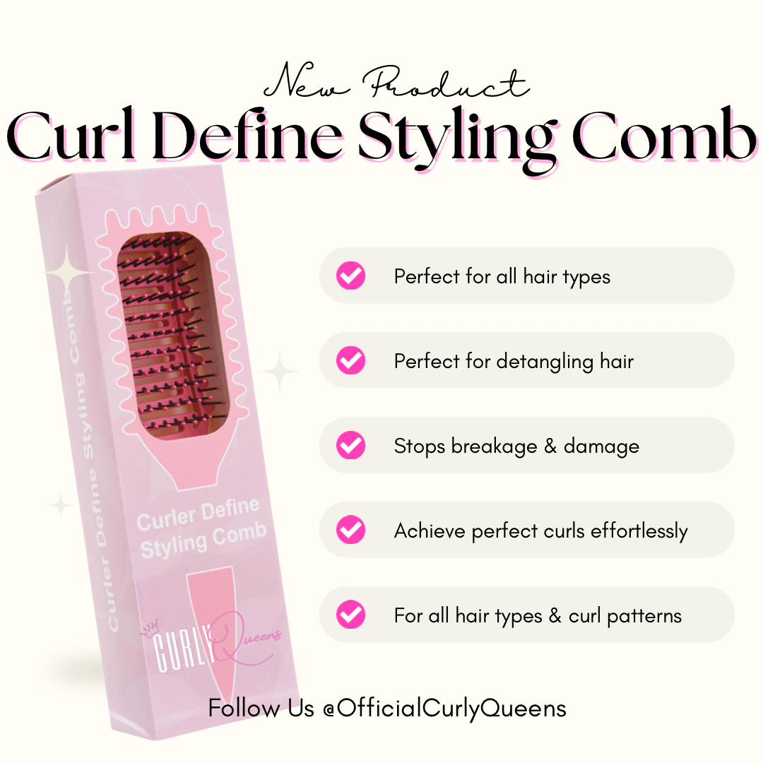 2-N-1 Detangler Curl Define Styling Comb – TheQueenCollection.org
